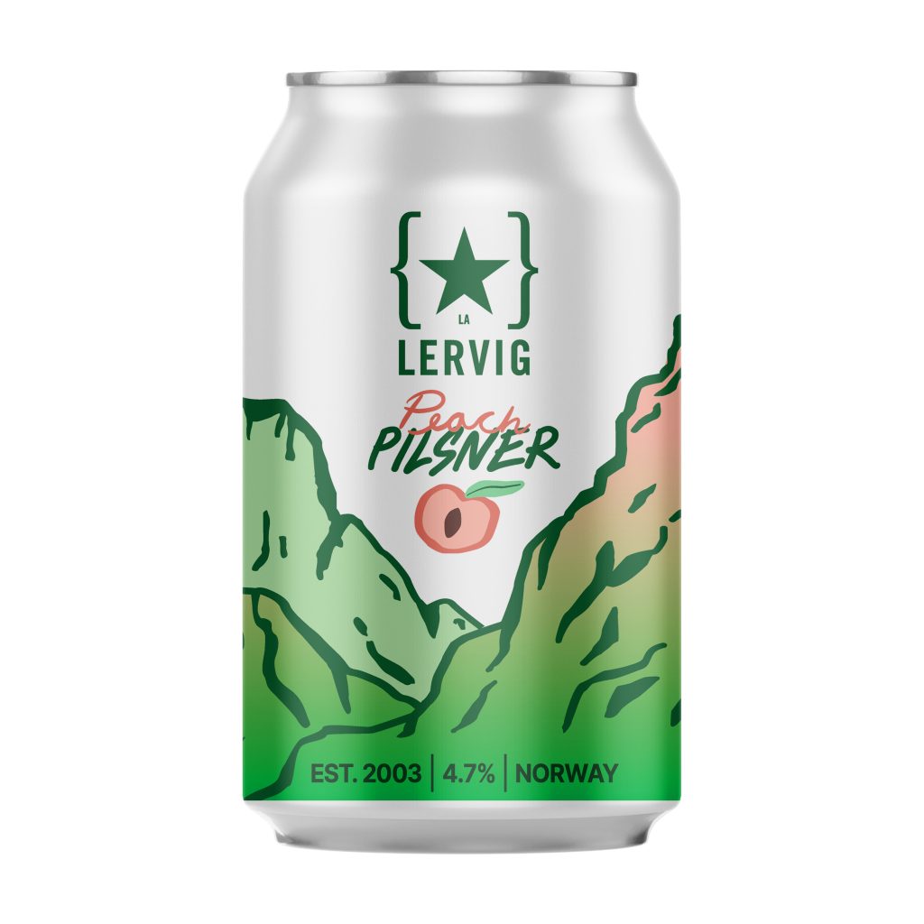 PEACH PILSNER - LERVIG BREWERY | STAVANGER, NORWAY